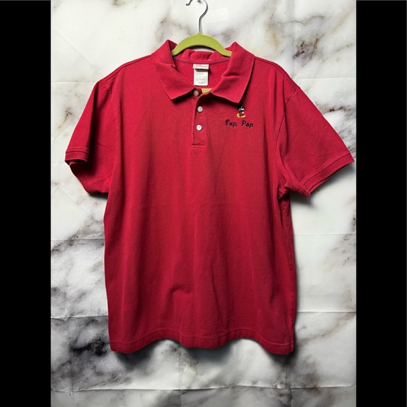 Disney | Shirts | Disney Mens Polo Golf Shirt Mickey Mouse | Poshmark